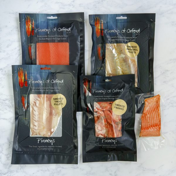 Smoked Fish Selection box – Pinneys Of Orford